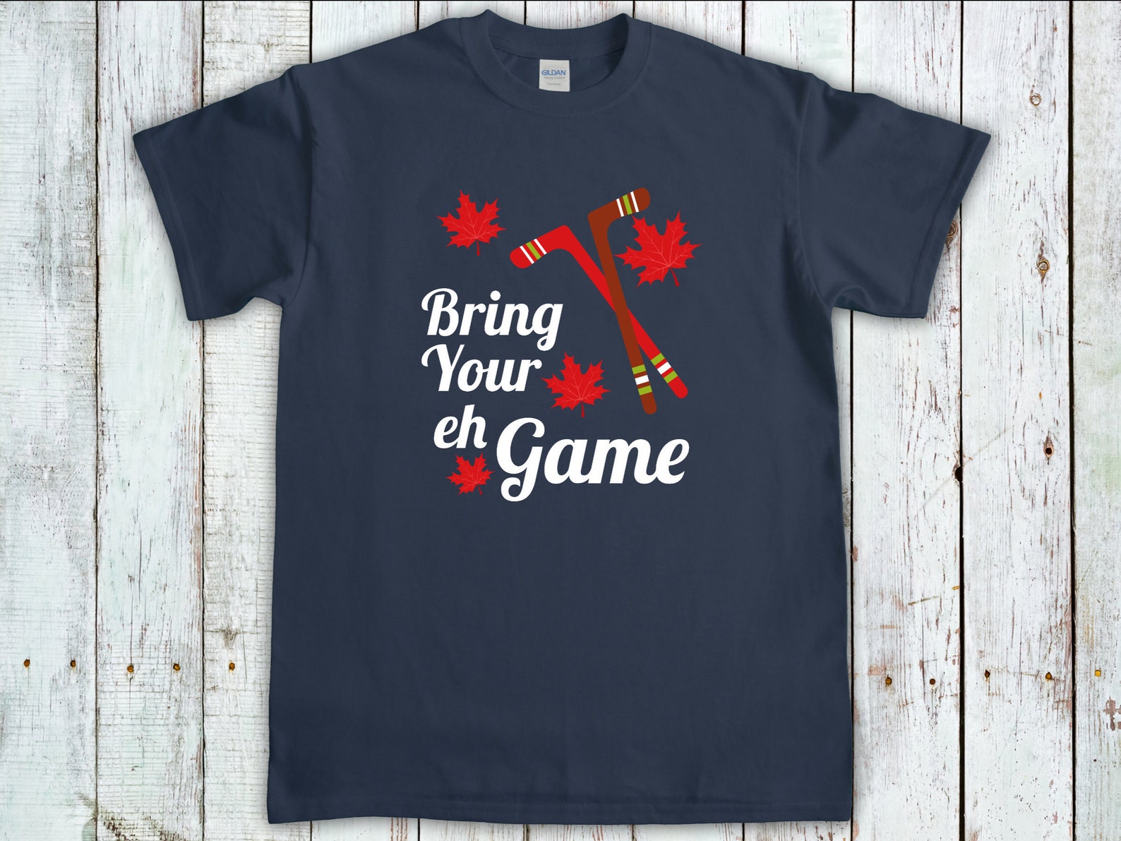 Canadian Shirt, Bring Your Eh Game Canada Hockey, Canadian Pride ...