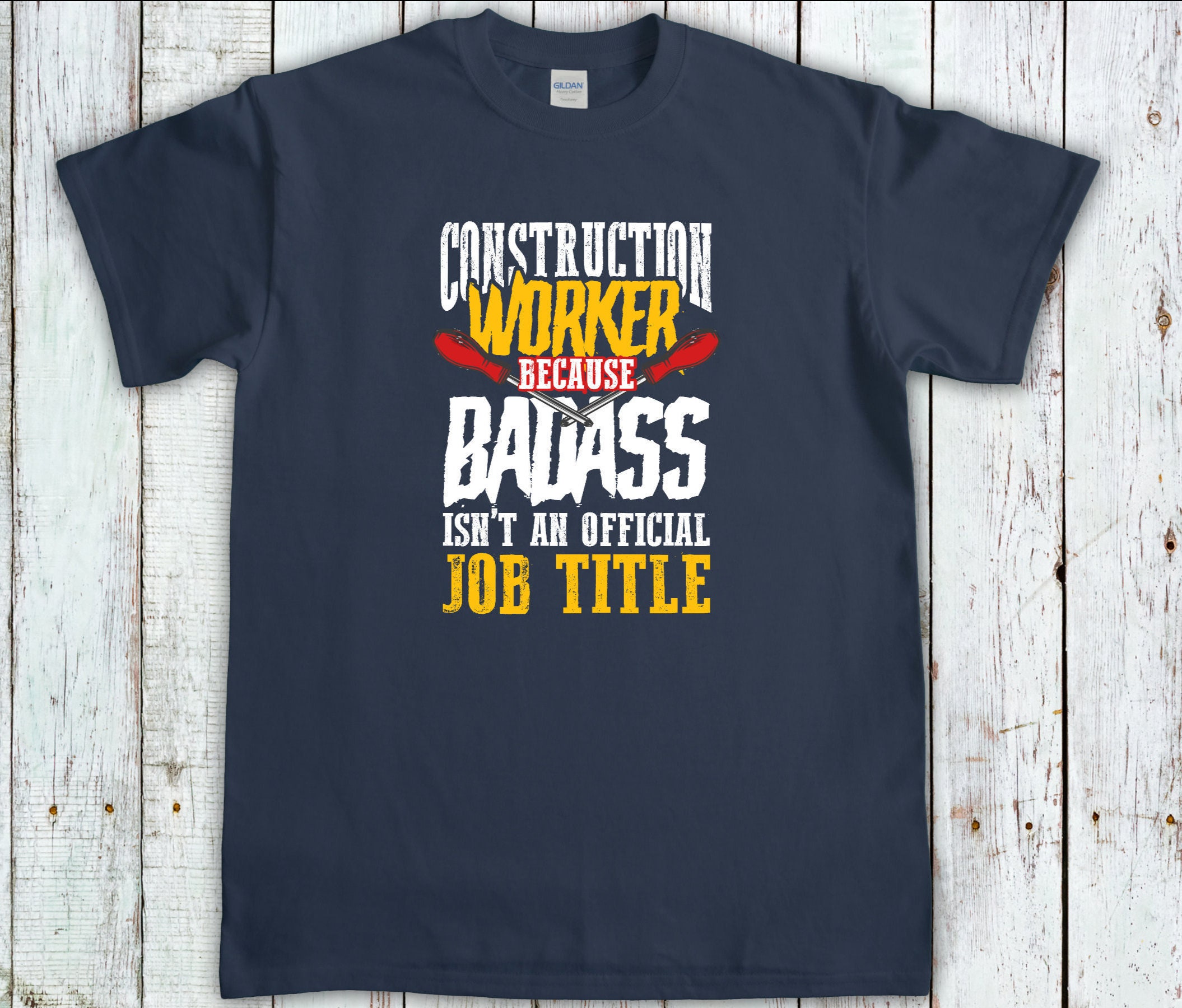 Construction Shirt Funny Construction Worker T-shirt Builder - Etsy