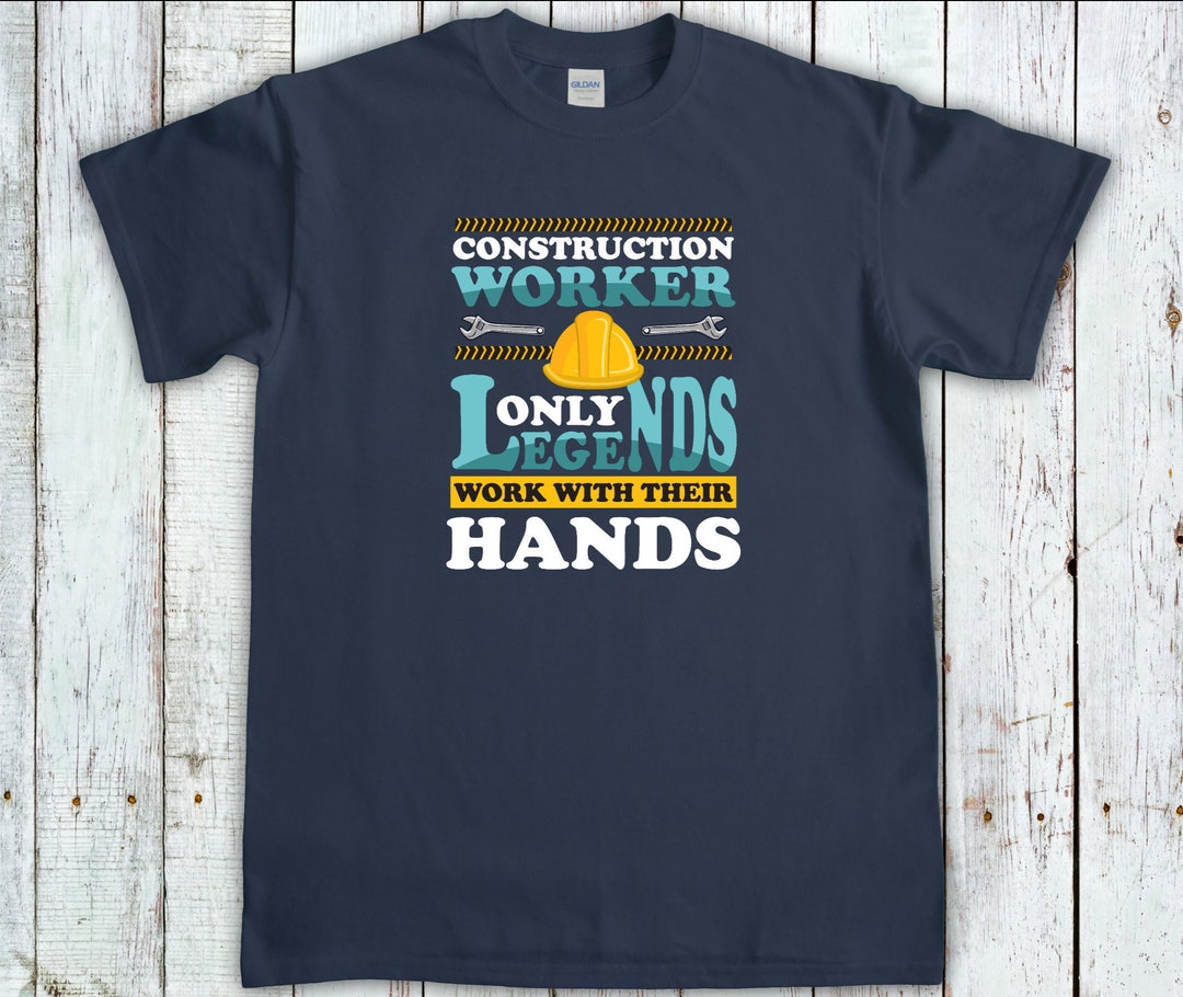 Construction Shirt, Funny Construction Worker T-shirt, Builder Shirt ...