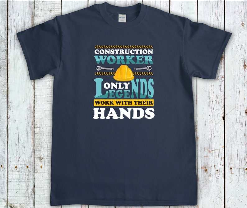 Construction Shirt, Funny Construction Worker T-shirt, Builder Shirt ...