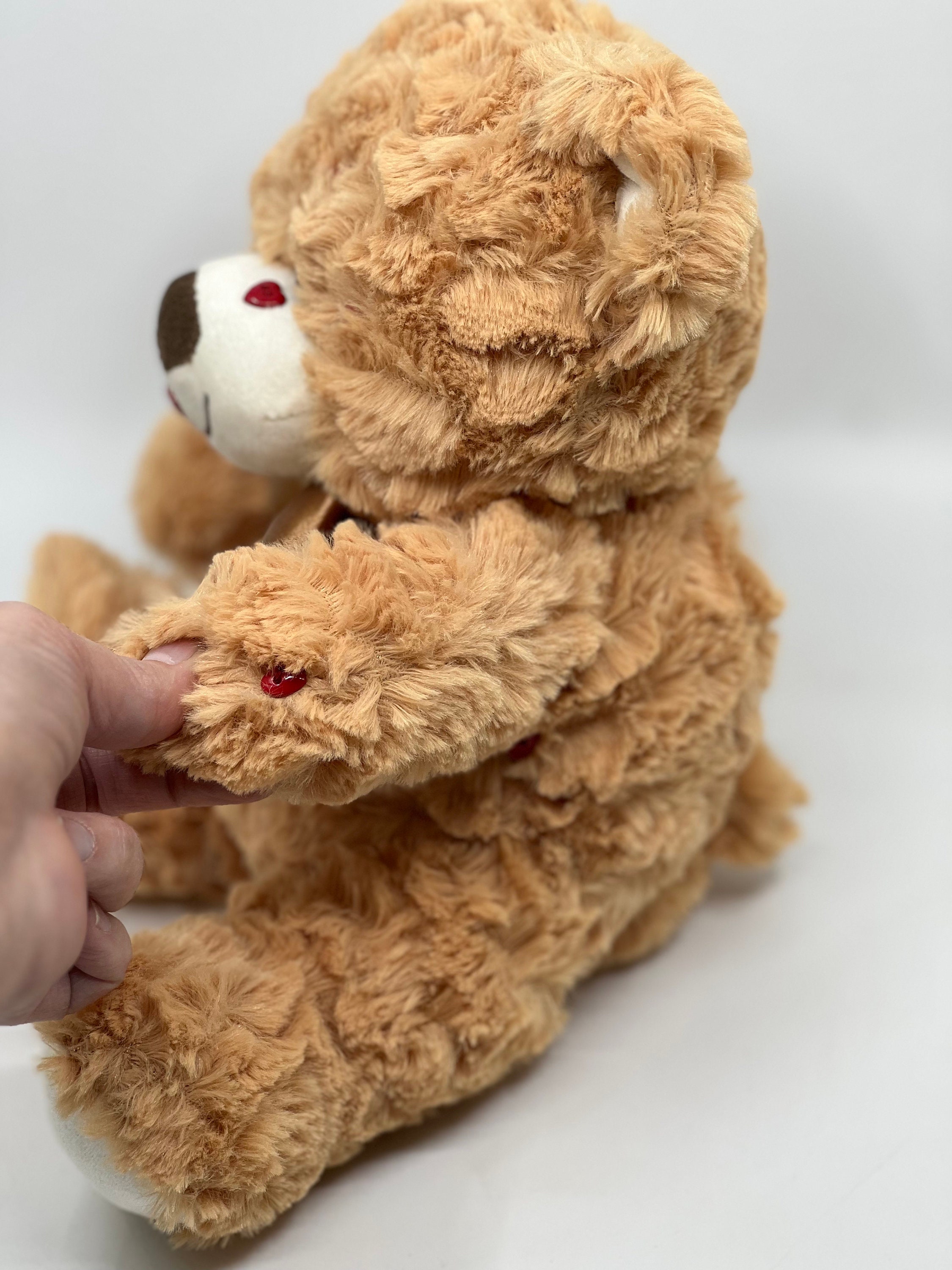 Dulce Therapeutic Bear Emotional Support tapping Teddy Weighted Bear ...