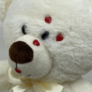 Snowball | Therapeutic Bear | Emotional Support |tapping Teddy ...