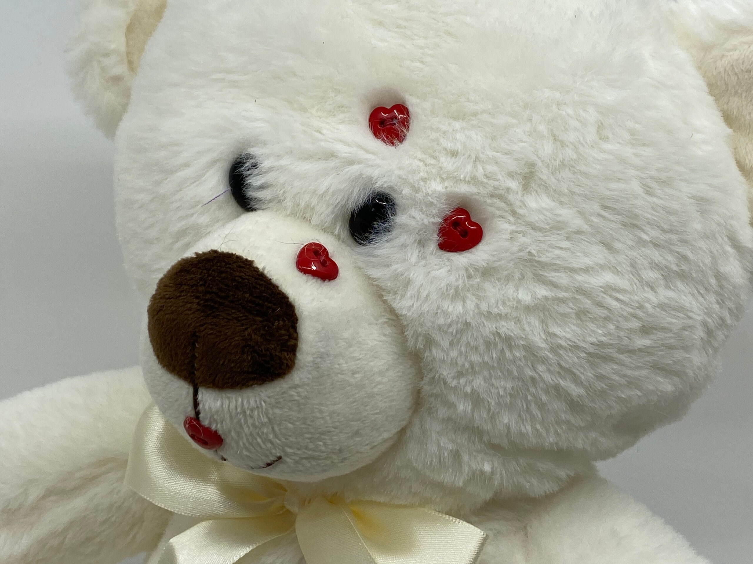 Snowball | Therapeutic Bear | Emotional Support |tapping Teddy ...