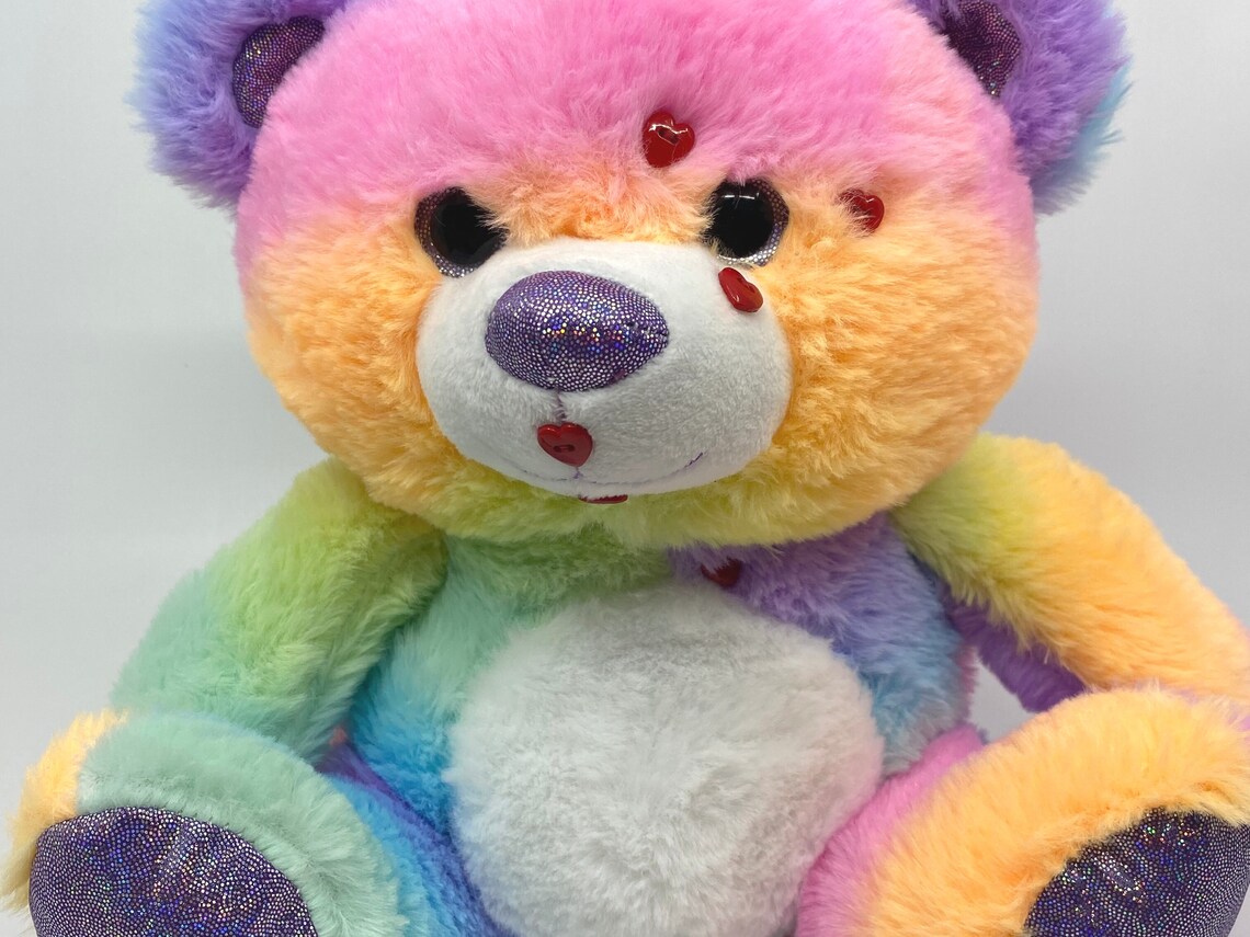 Poppy | Therapeutic Bear | Emotional Support |tapping Teddy | Weighted ...