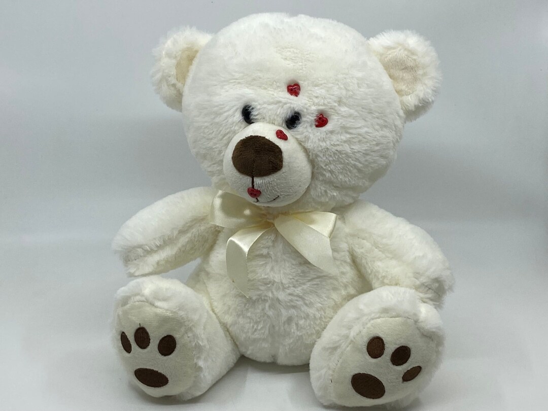 Snowball | Therapeutic Bear | Emotional Support |tapping Teddy ...