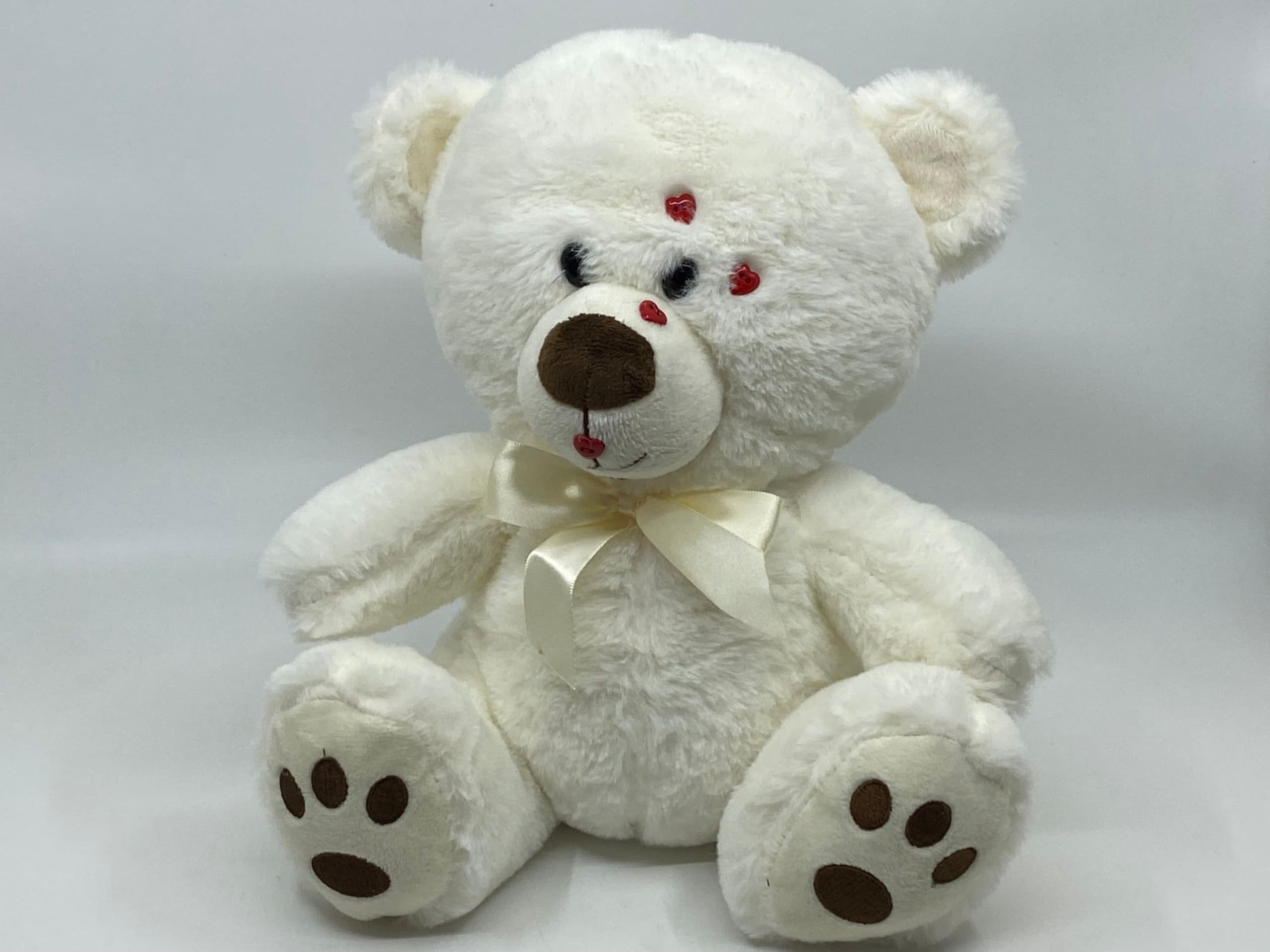 Snowball | Therapeutic Bear | Emotional Support |tapping Teddy ...