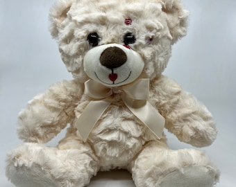 Snowball | Therapeutic Bear | Emotional Support |tapping Teddy ...