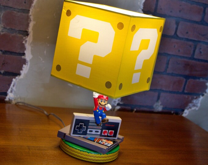 NES Nintendo Controller Desk Lamp - Etsy
