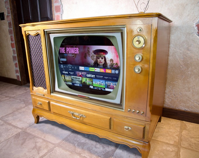 Retro TV Cabinet 24 - Etsy