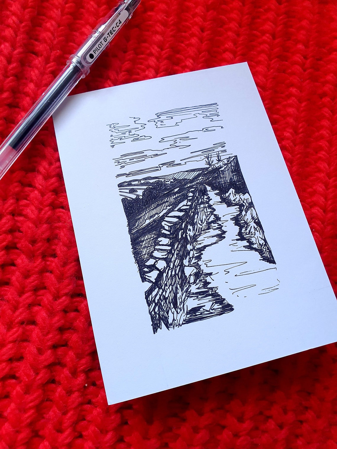 Mini Landscape No. 2 - Original Art - Etsy