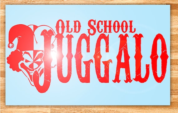 Carnival Of Carnage Old School Juggalo 13 vinyl decal | Etsy