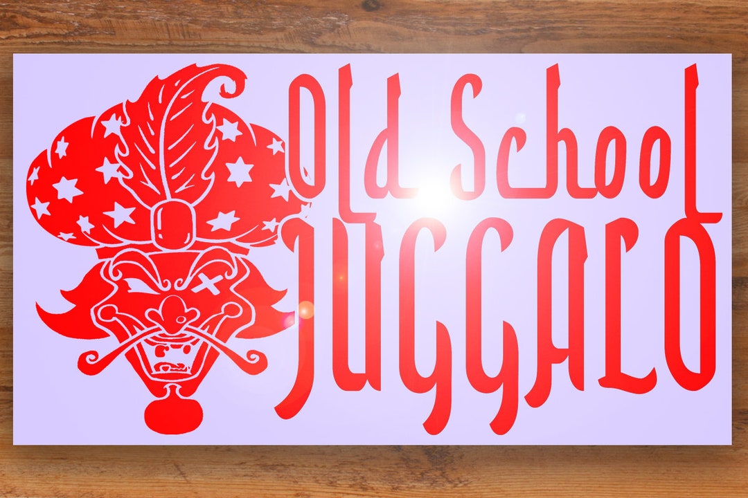 Great Milenko Old School Juggalo 13" (any Color) Vinyl Decal - Etsy