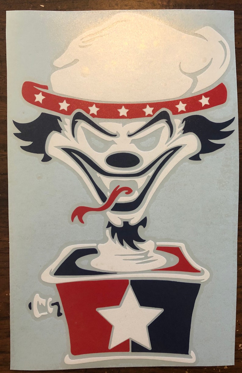 10" Insane Clown Posse Patriotic Riddlebox Vinyl Decal - Etsy