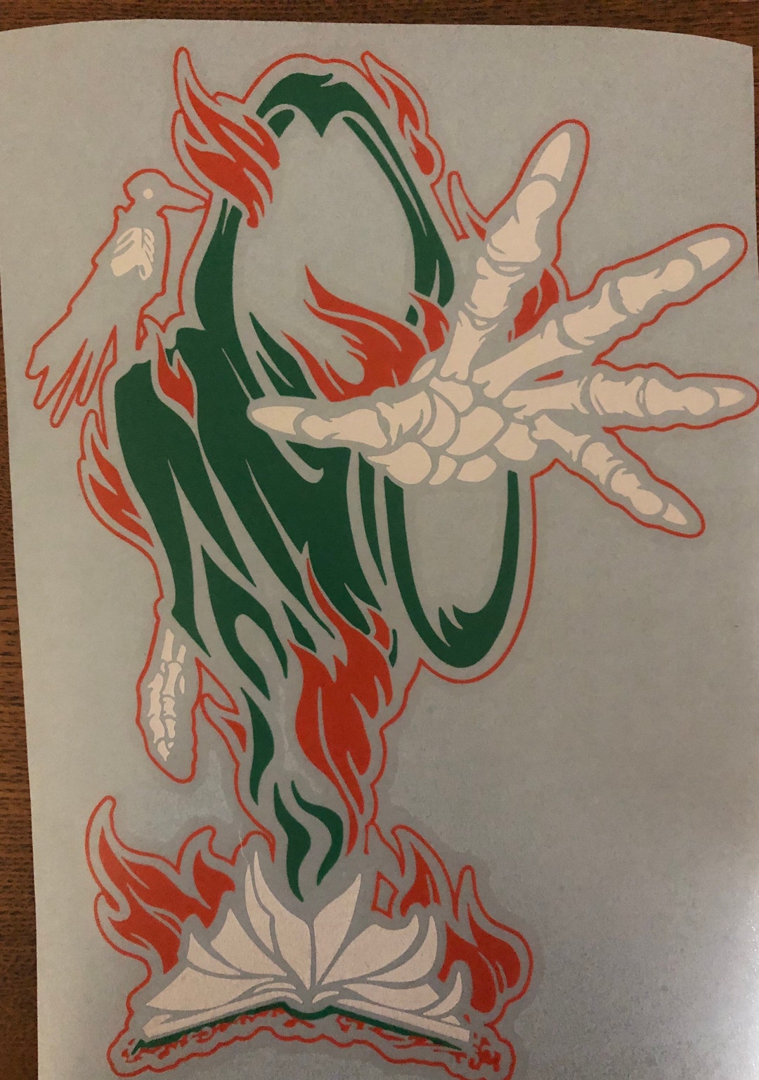 Zombie Wraith 10" Vinyl Decal - Etsy