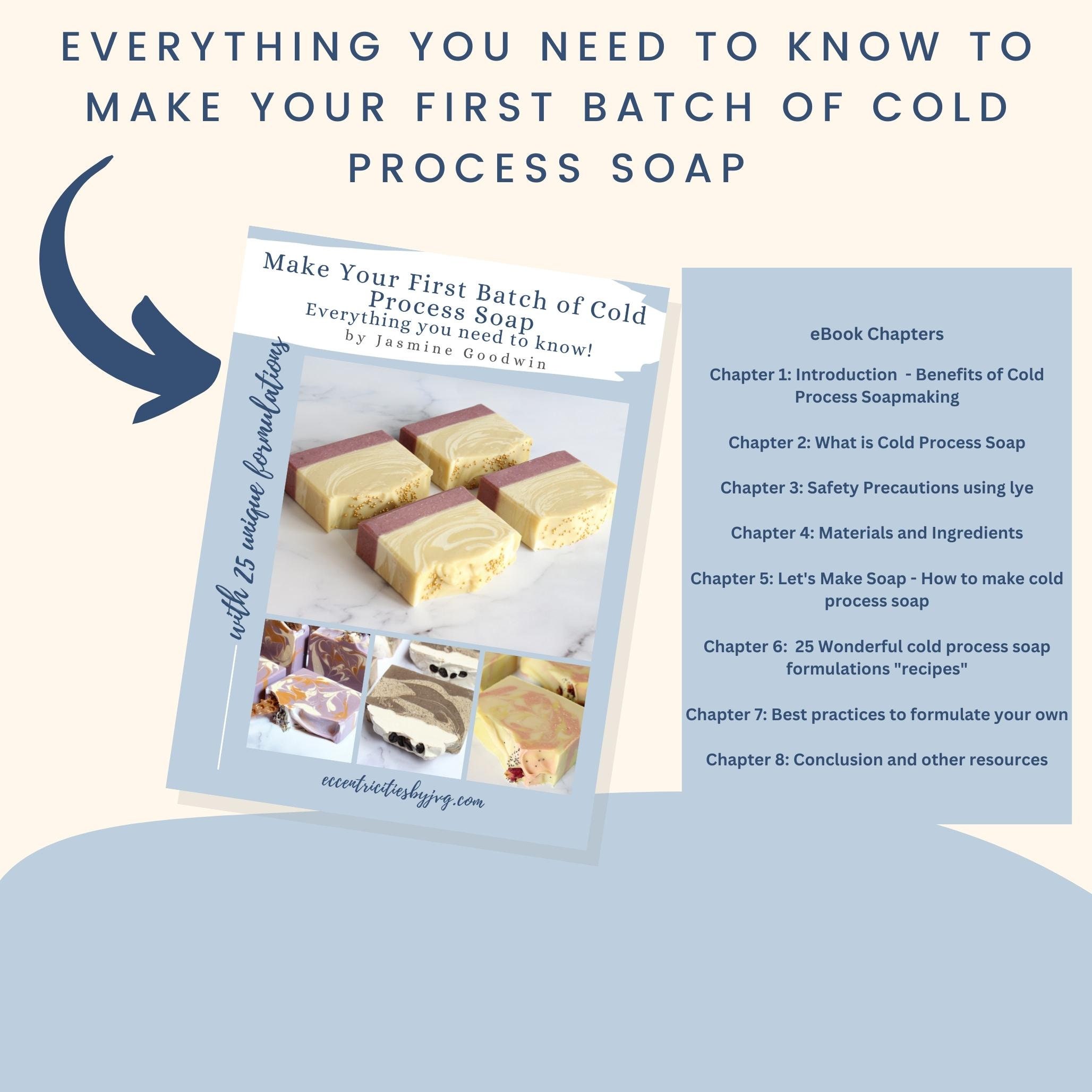 How to Make Cold Process Soap Ebook Make Your First Batch of - Etsy