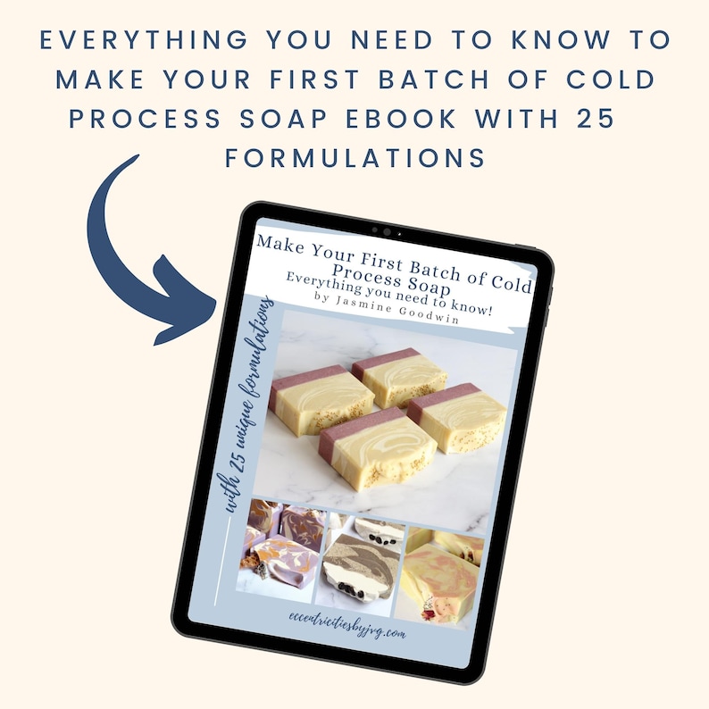 How to Make Cold Process Soap Ebook, Make Your First Batch of Cold ...