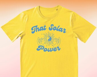 Solar Power Shirt | Etsy