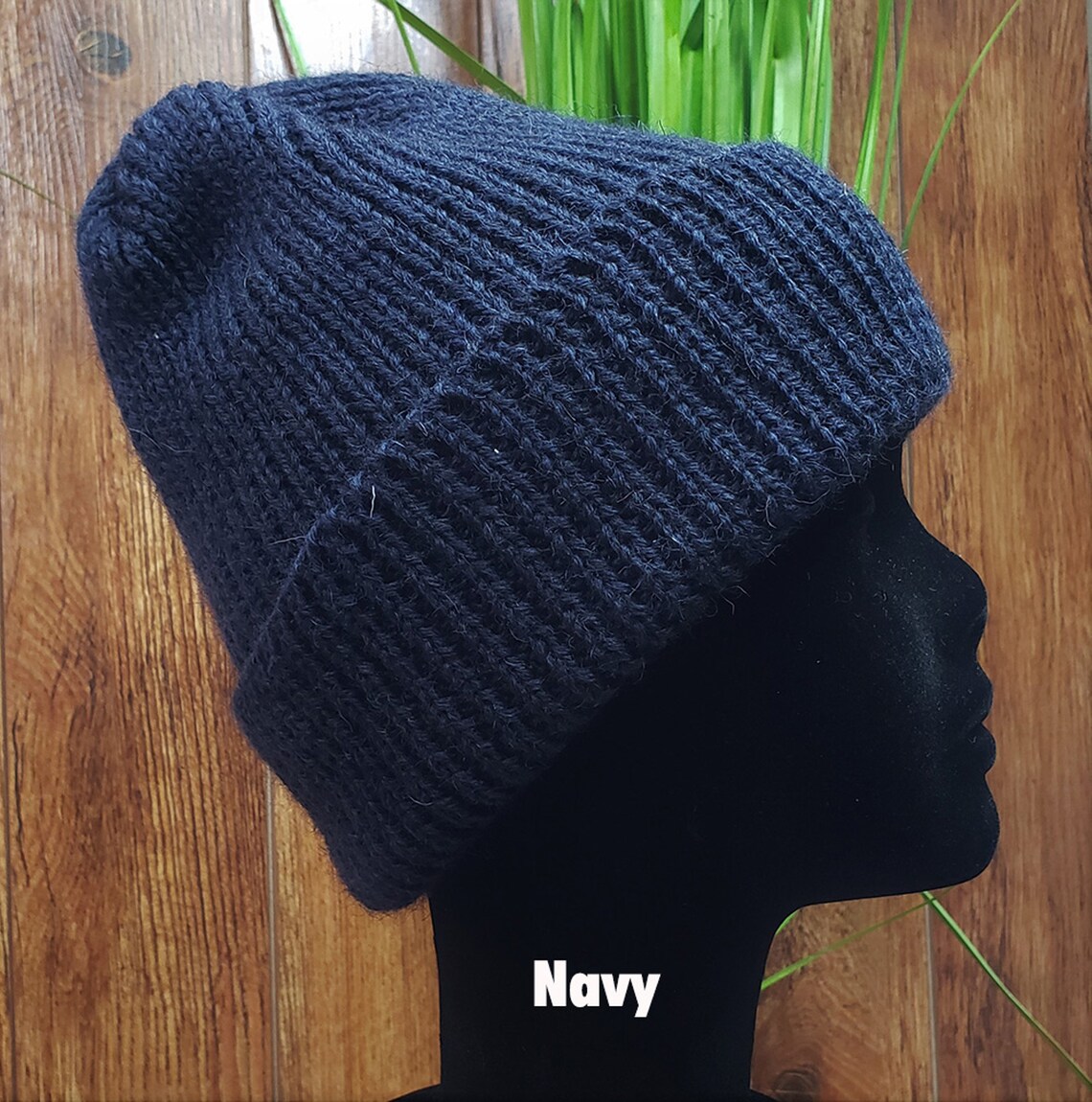 Turn-back Wool Toque - Etsy