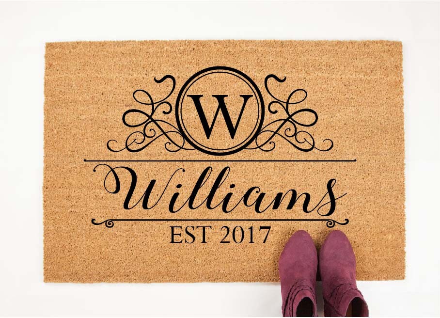 Door mats-Door mat-Doormat Personalized door Mat welcome | Etsy