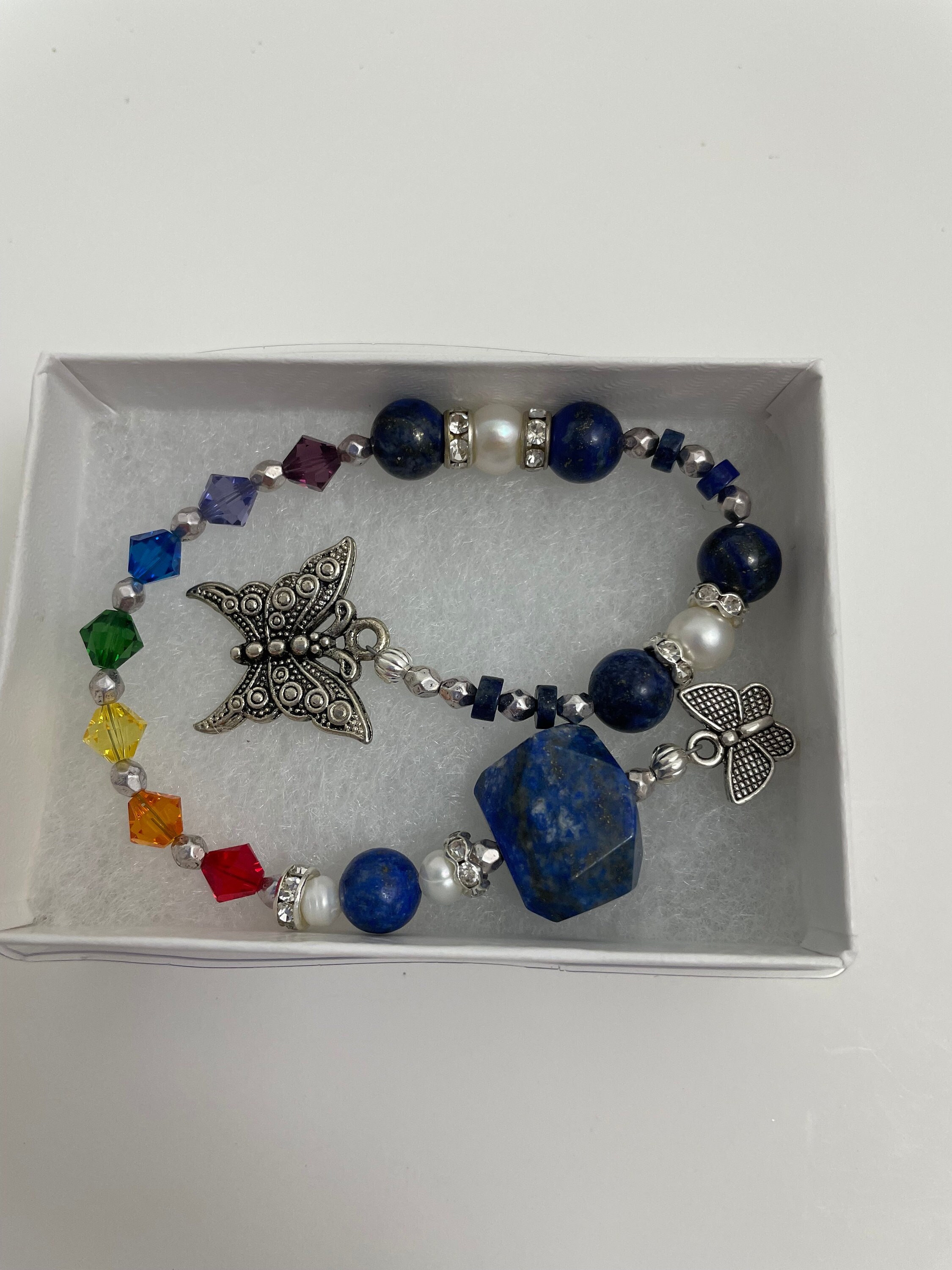 LAPIS CHAKRA Meditation Rosary, Rosary Spiritual Beads, Prayer Beads ...