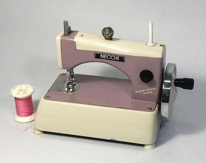 Vintage Toy Sewing Machine Necchi Supernova Julia - Etsy