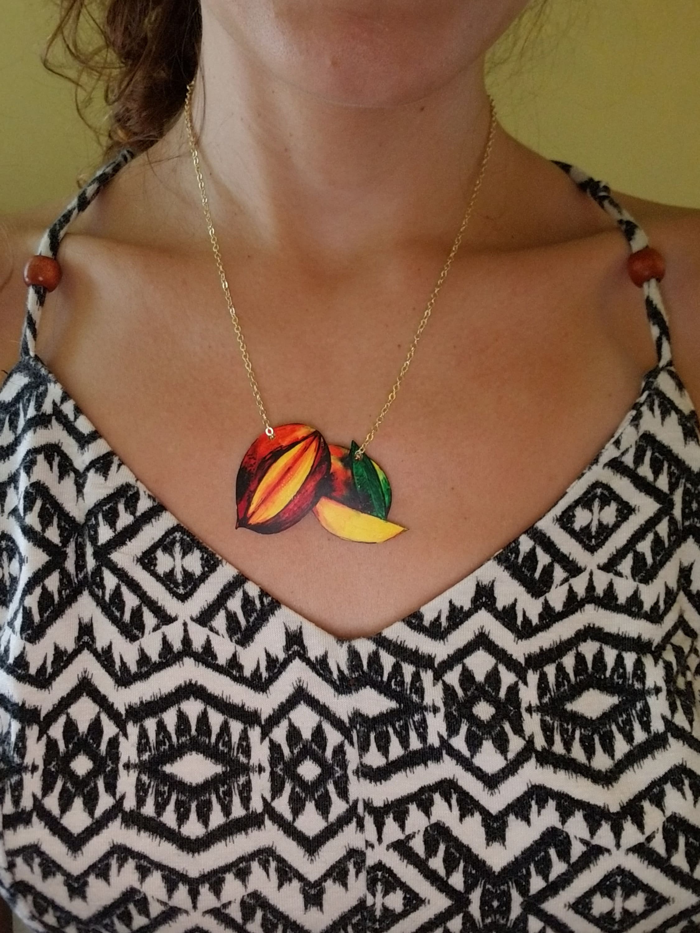 Mango Necklace - Etsy