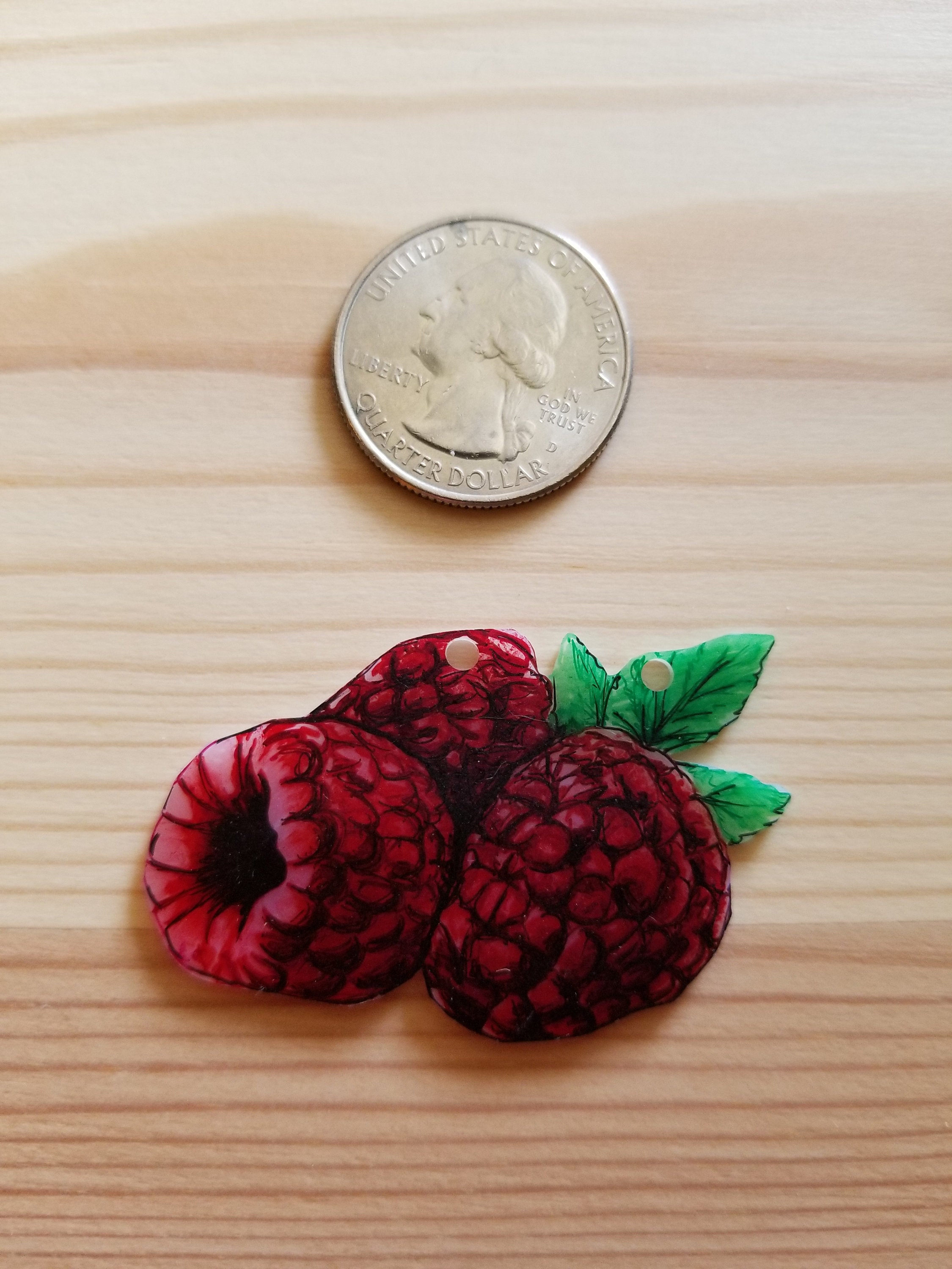 Raspberry Necklace - Etsy