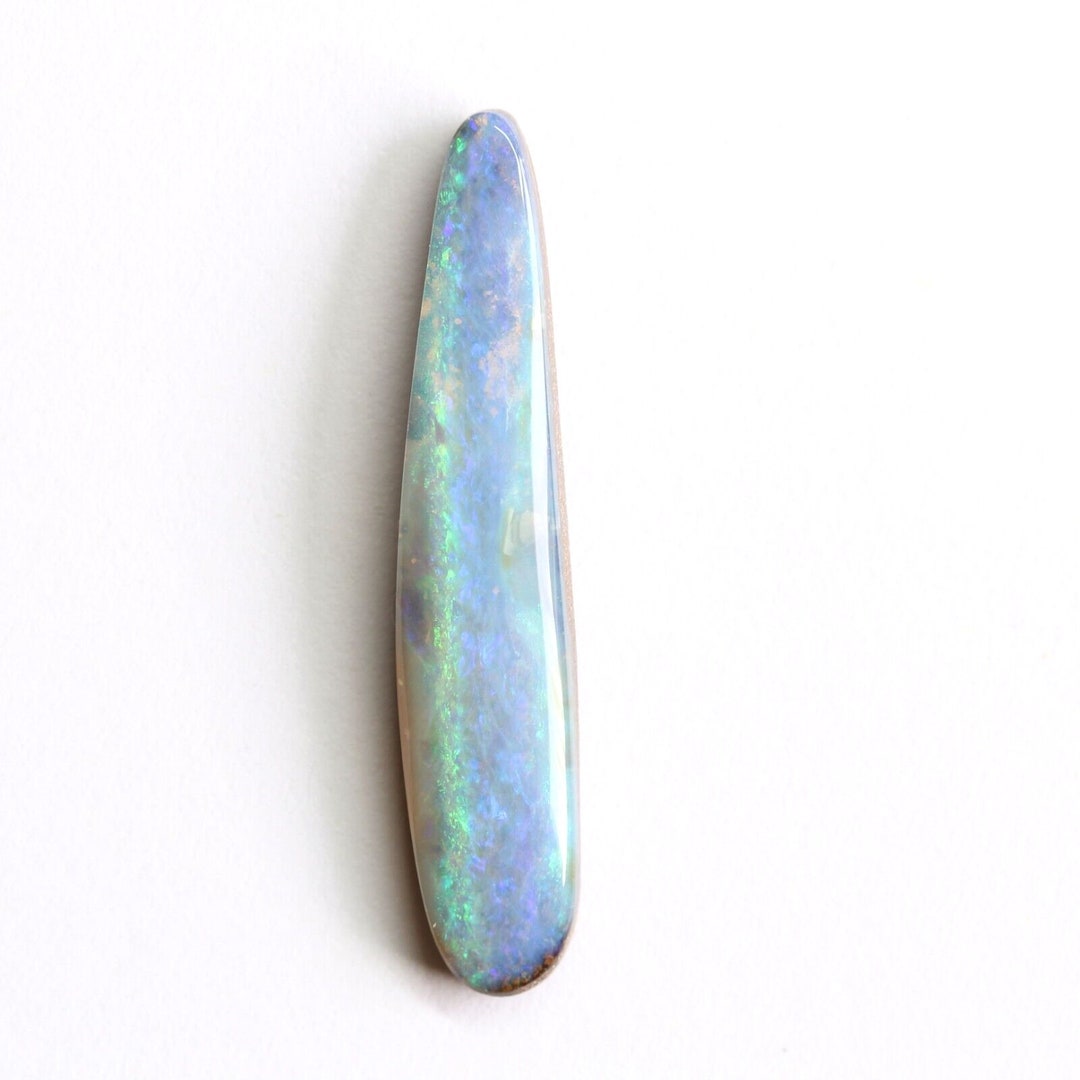 Boulder Opal 6.00ct 31 X 6mm Australian Opal Natural Solid Loose Stone ...