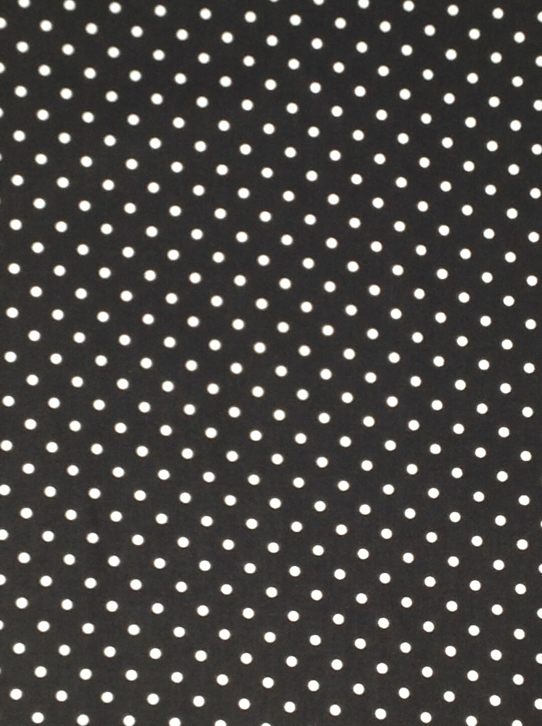 Timeless Treasure Black With White Dots, Cotton Fabric Yardage, Nice ...