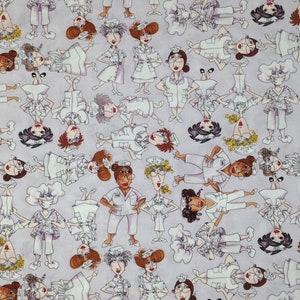 Nurse Fabric - Etsy