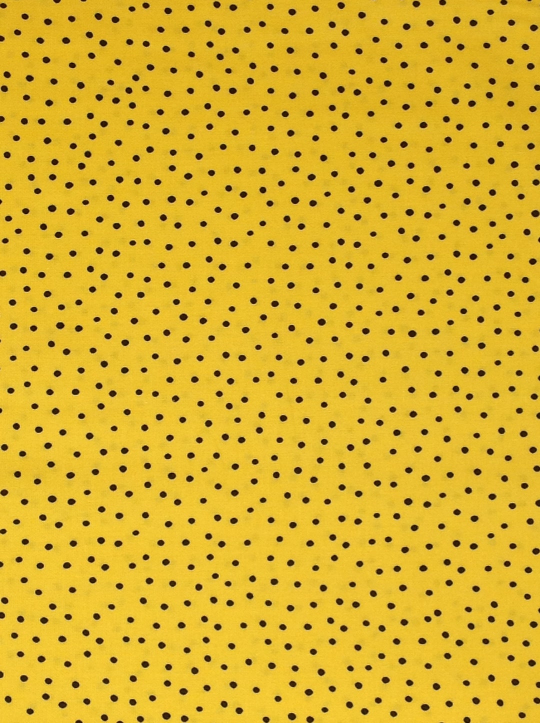 Yellow and Black Dinky Dot Fabric by Loralie Designs, Back in Stock ...