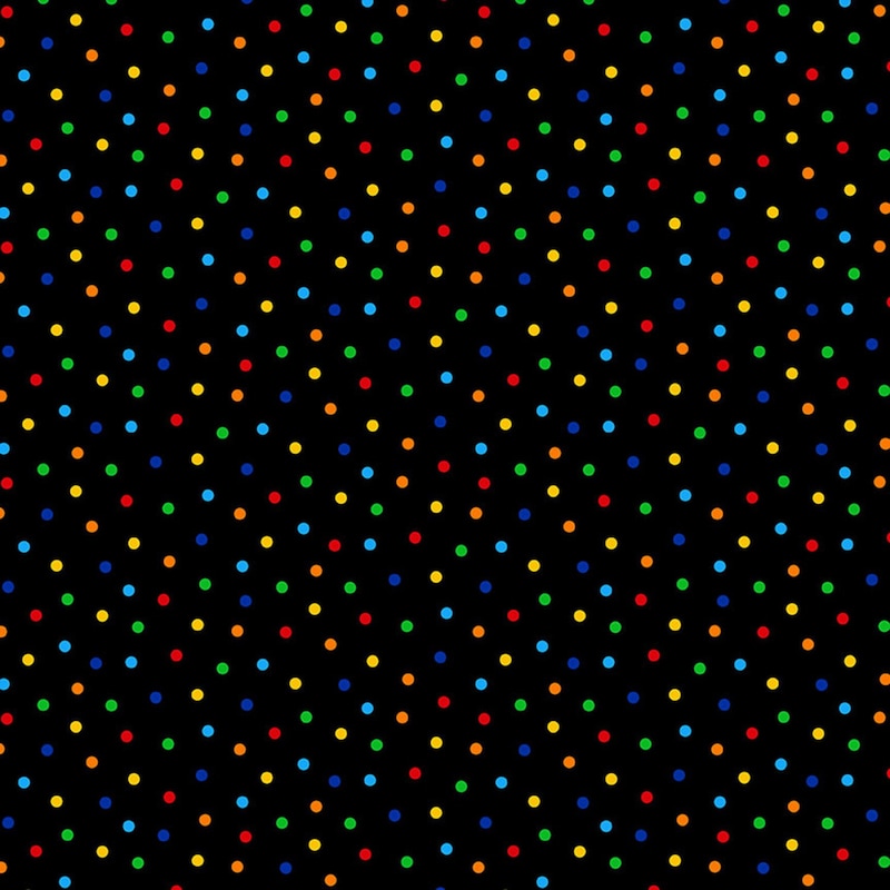 Multi Color Polka Dot Fabric - Etsy