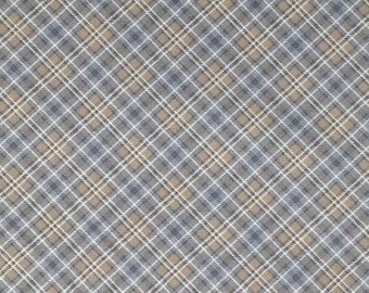 Gray Plaid Fabric - Etsy
