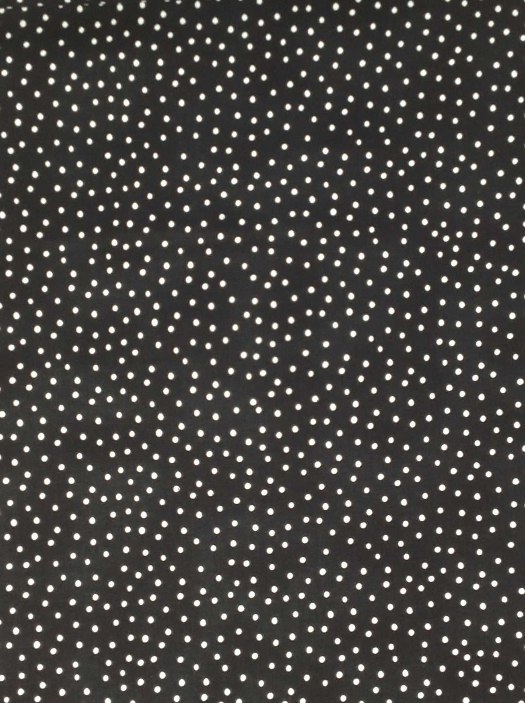 Dinky Dots Black and White by Loralie Harris, Polka Dot Fabric, 100% ...