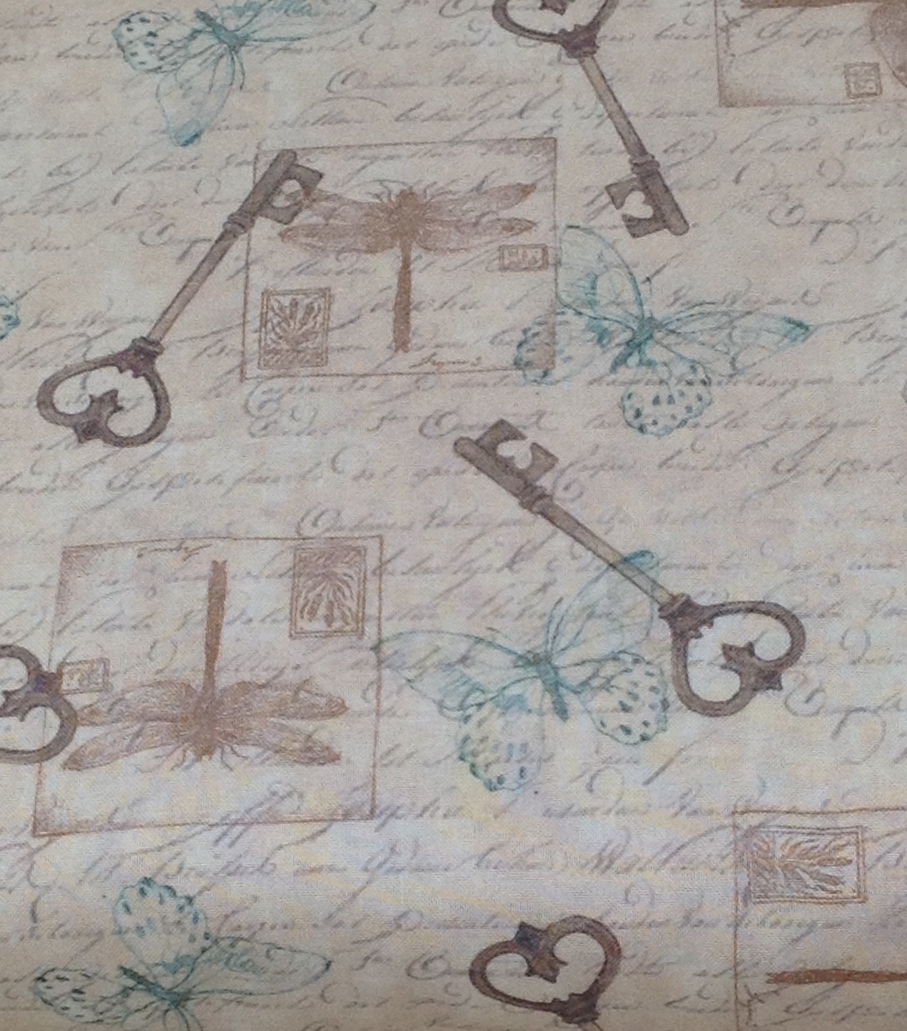 Key Toss Keys to the Garden Collection 100% Cotton Quilting - Etsy