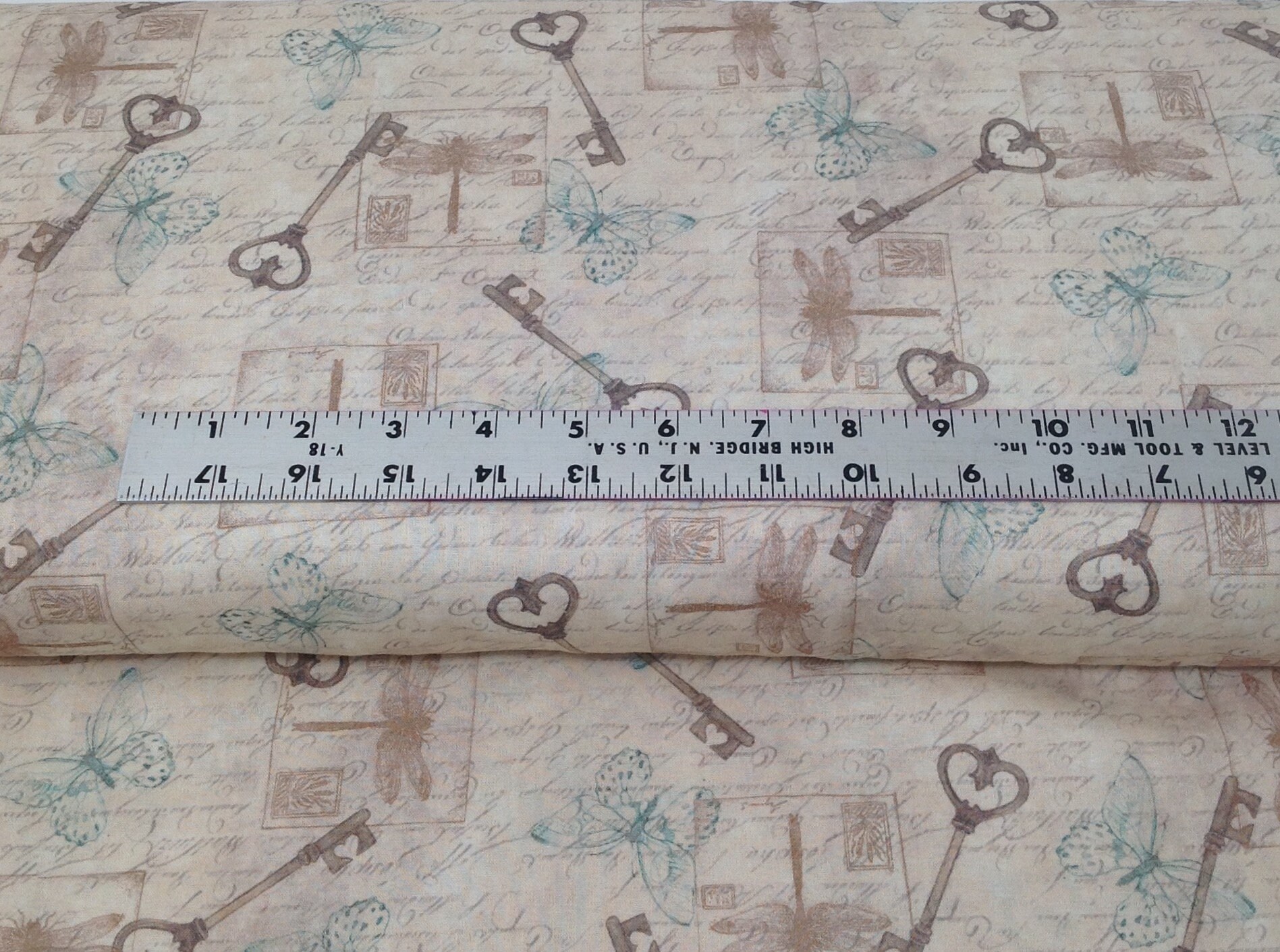 Key Toss Keys to the Garden Collection 100% Cotton Quilting - Etsy