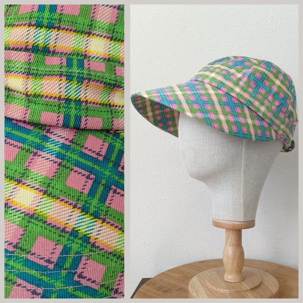 Madras Visor - Etsy