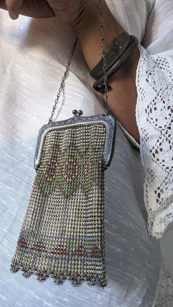 antique mosaic enamel art - Gem