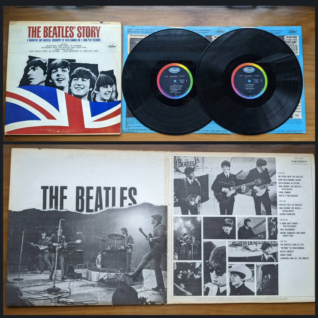 Vintage Original 1964 Rare 1st Press the Beatles' Story an Narrative ...