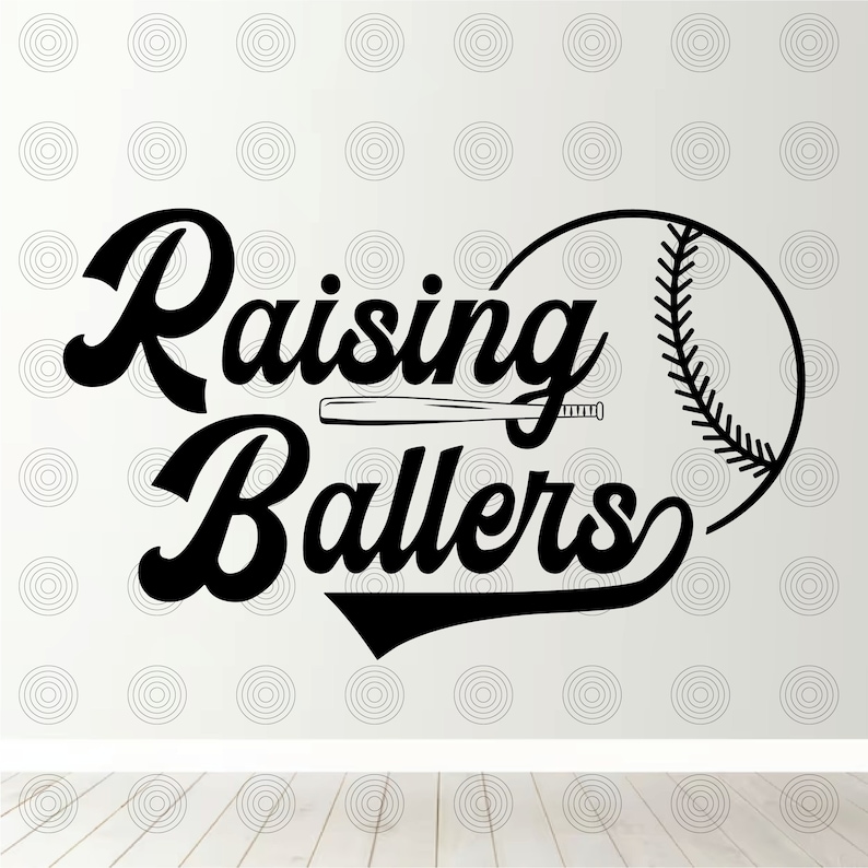 Raising Ballers Baseball SVG - Sports SVG - Digital File - Instant ...