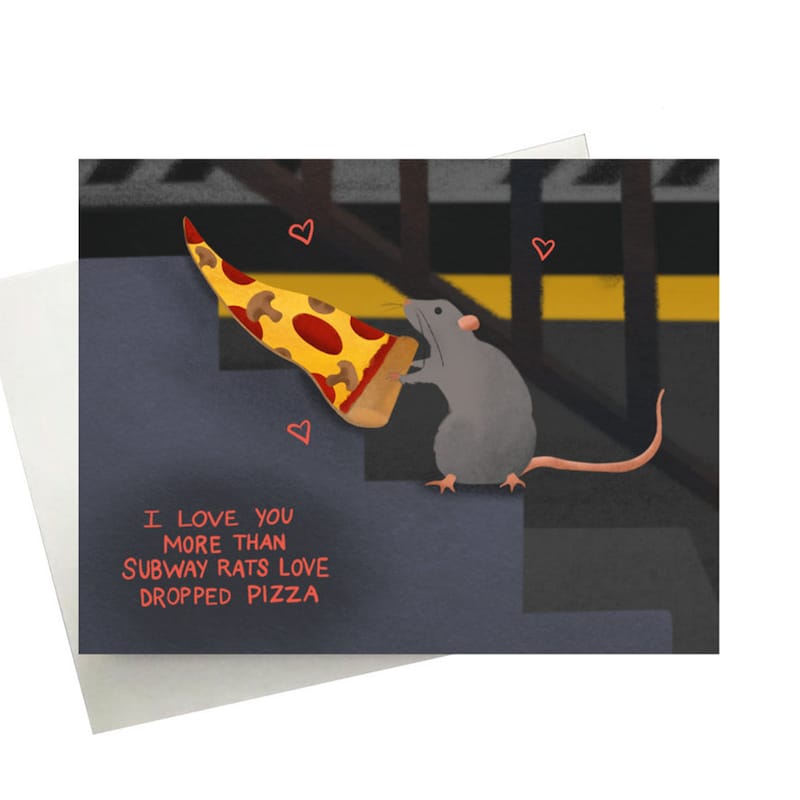 Rat Card - Etsy