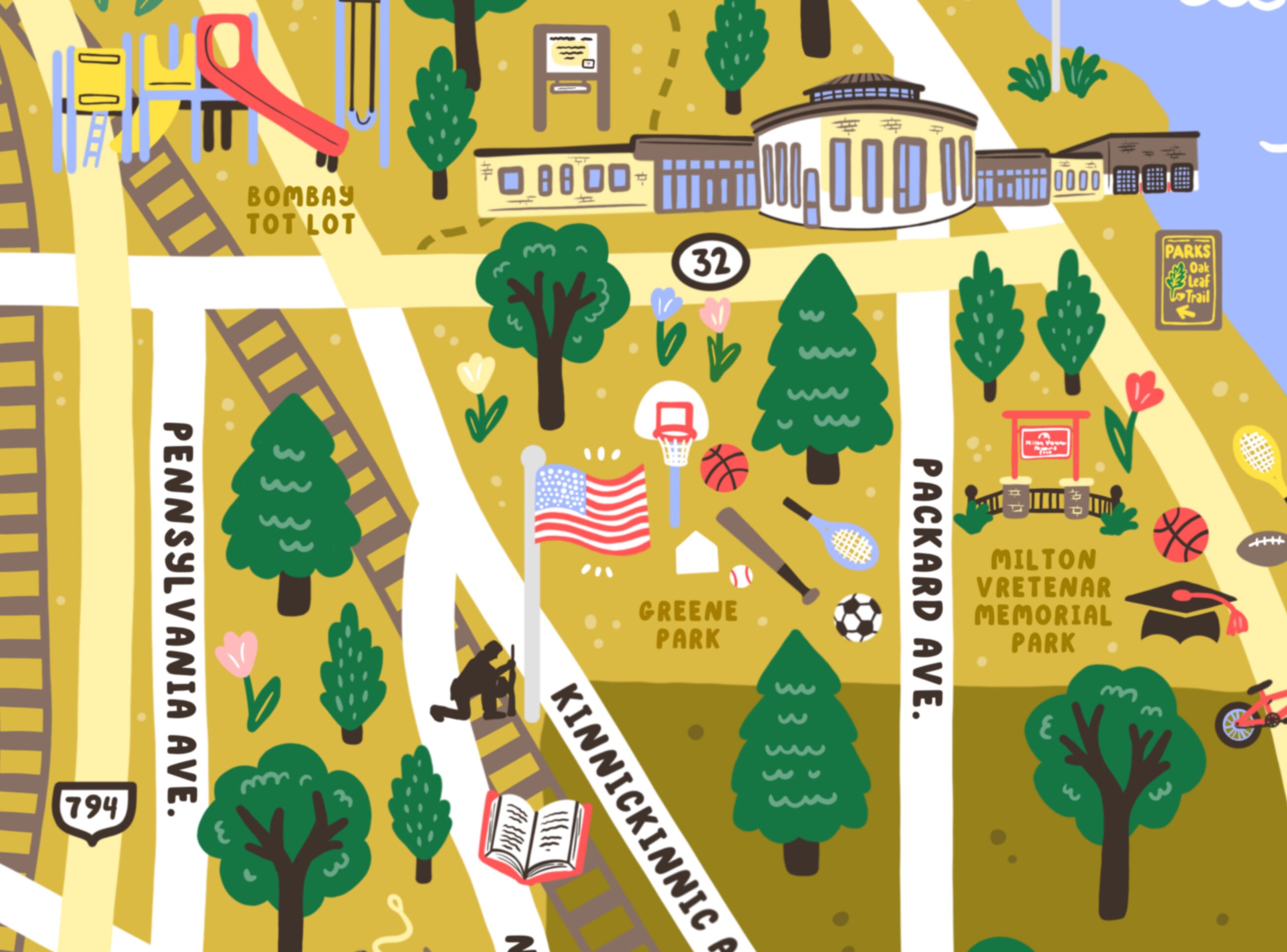 St. Francis, WI Map - Etsy