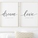 Bedroom Printable Quotes, Dream Without Fear Love Without Limits ...