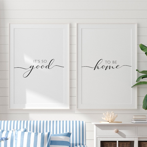 Its so Good to Be Home Sign - Etsy