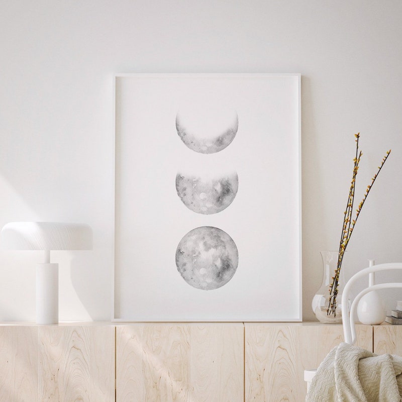 Moon Phase Decor - Etsy