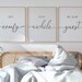 Guest Room Signs, Get Comfy Sign, Stay Awhile Print, Be Our Guest Wall ...