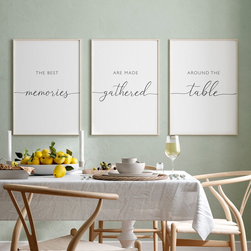 Dining Room Wall Decor - Etsy