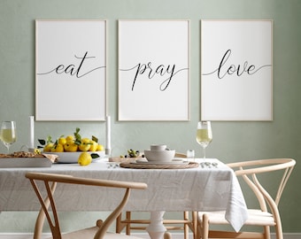 Cant Cook Wont Cook Minimal Typography Kitchen Print Framed - Etsy