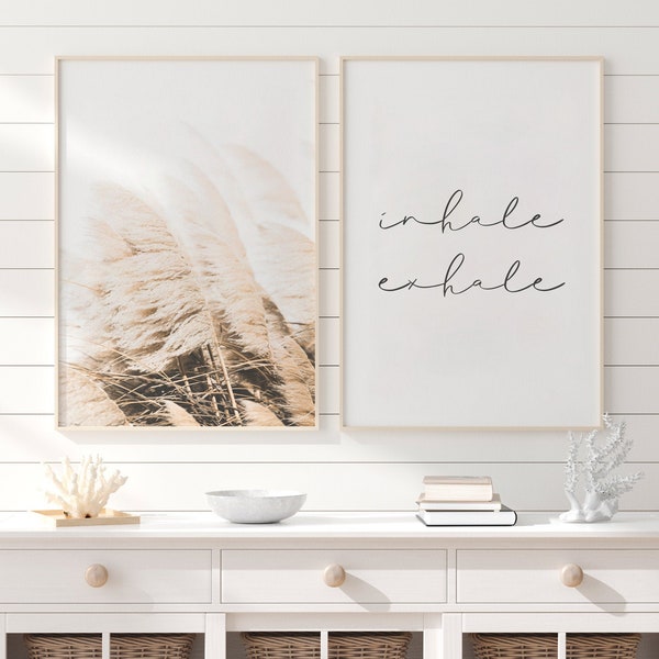 Inhale Exhale Print - Etsy