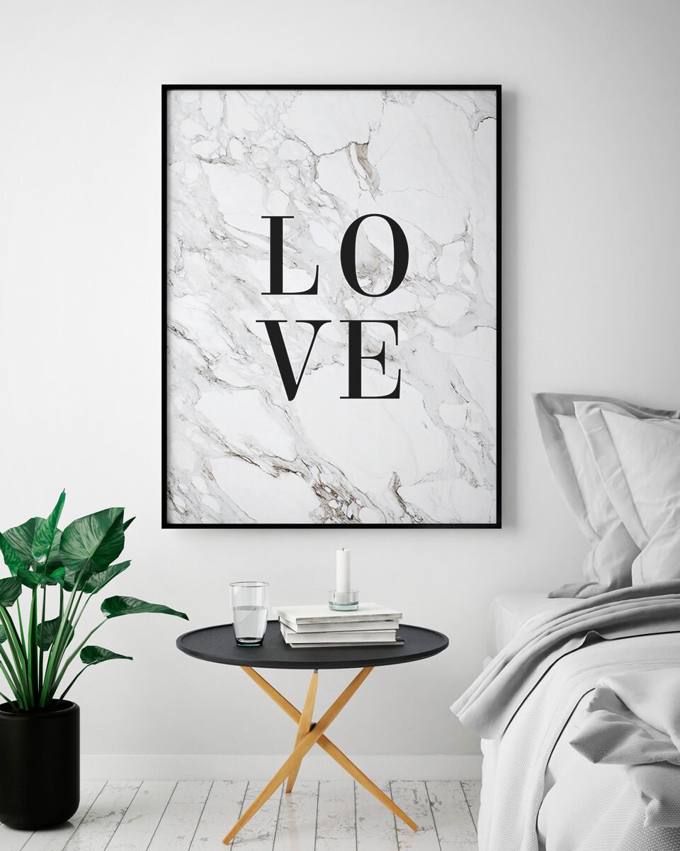 Love Print, Love Art, Love Printable, Love Poster, Love Digital Print ...